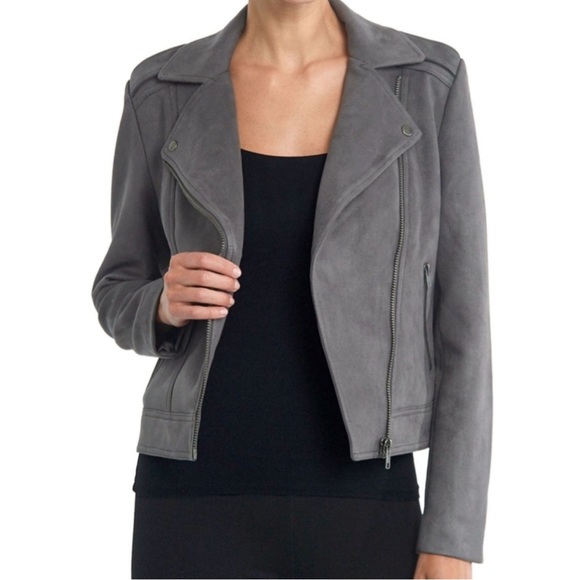 Philosophy | Jackets & Coats | Philosophy Faux Suede Leather Moto Jacket | Poshmark